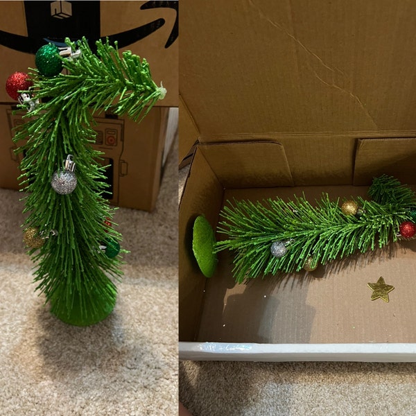 Grinch Six Ft LED Artificial Green Christmas Tree WITH Ornaments ...