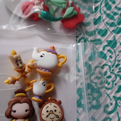 Disney the Little Mermaid Ariel Novelty Button Collection, Dress It up ...