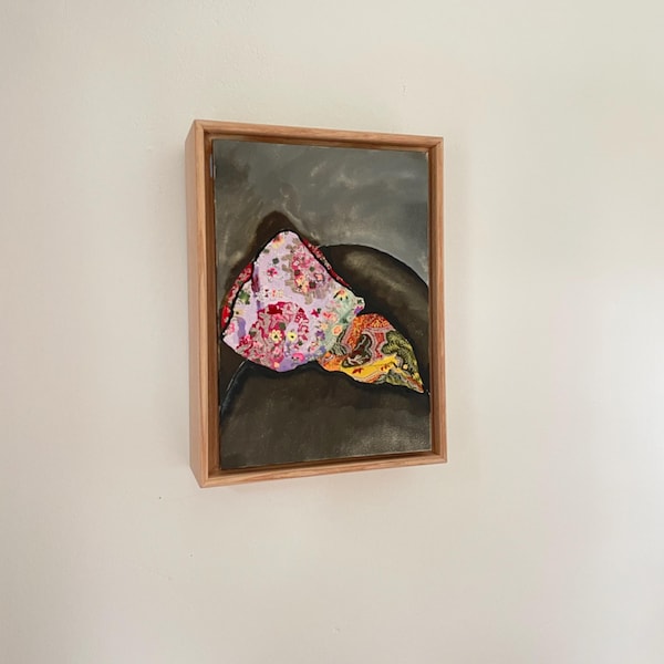 You Choose the Size // White Tray Frame // for Canvas Artworks // Made ...