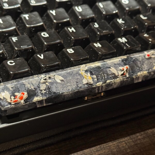 Custom Spacebar Keycap, Custom Keycap, Artisan Keycap, Character Custom ...