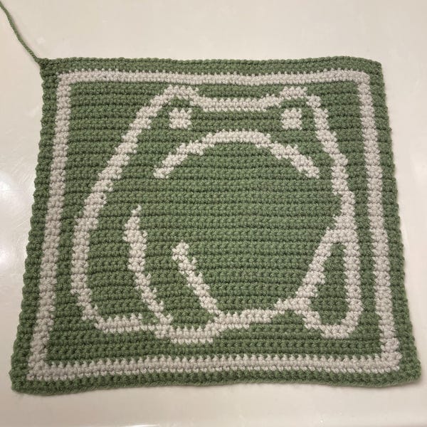 Froggy Crochet Tapestry Pattern - Etsy