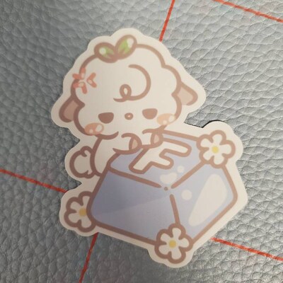 Cute Sheep Bubble Tea Bag Holder / Sheep Boba Bag / Drink Bag / Water ...