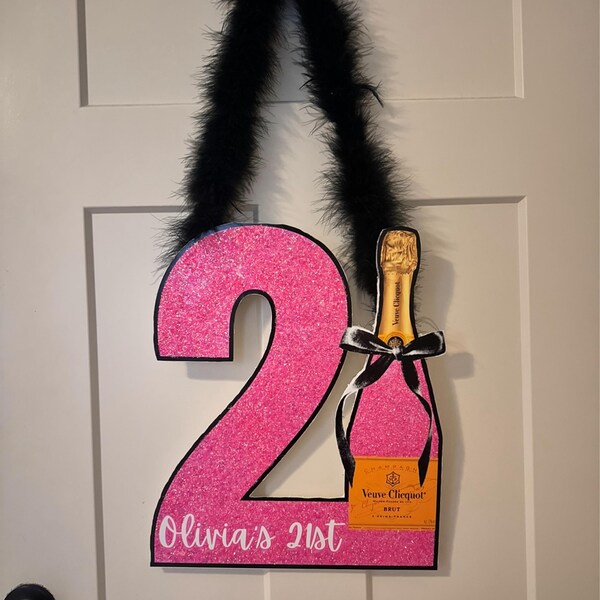 Customized 21st Birthday Sign- DIGITAL FILE ONLY - Etsy