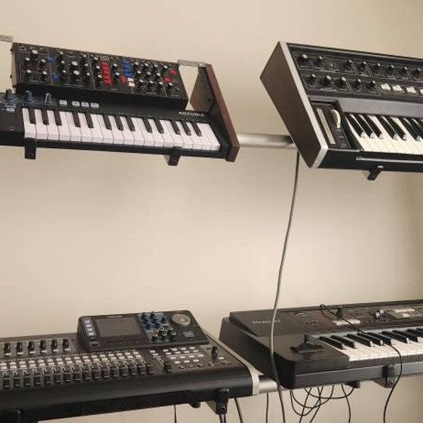 Arturia Keystep and Synth Rack Stand Behringer Pro-800, Model D ...