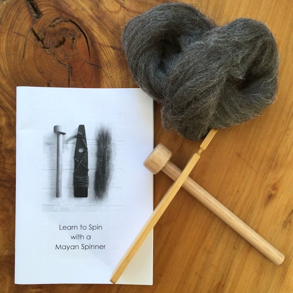 Handmade Mayan Spinner Kit: Recycled Timber Paddle, Tasmanian Oak ...