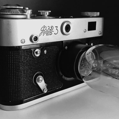 Camera Lamp Upcycled Vintage Cine Camera Tripod Lamp With Retro ...