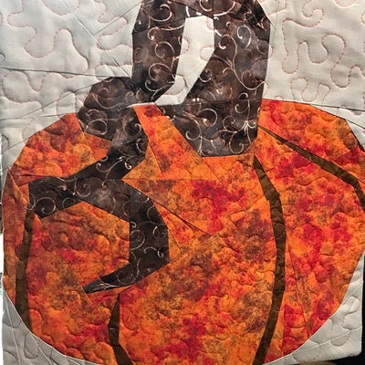 Whimsical Pumpkin Foundation Paper Piecing Pattern - Etsy