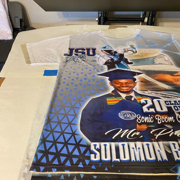 Digital 3D Senior Graduation Stole/sash 1 All Over Print Photoshop ...