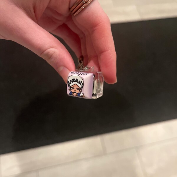 Anime Pirate Keycap Keychains - Etsy