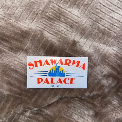 Shawarma Palace Sticker - Etsy