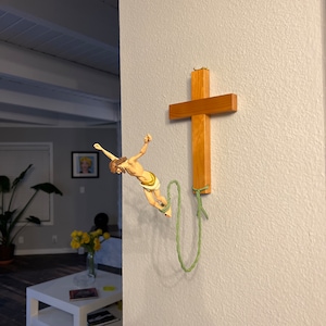 The Original Bunjesus Bungee Jumping Jesus - Etsy