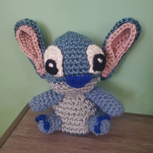 CROCHET PATTERN (PDF): Stitch Amigurumi / Plushie / Bagcharm - Etsy