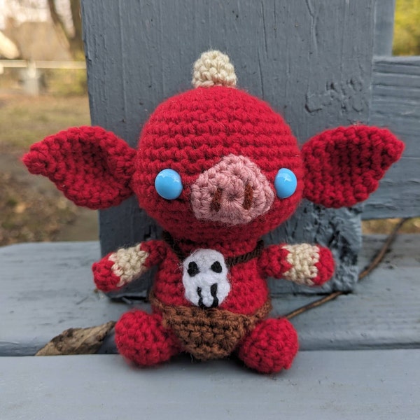 PDF File Pig Goblin Amigurumi Crochet Pattern - Etsy