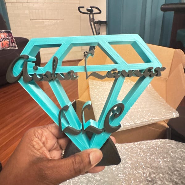 Spinnable 3D Printed Rhinestone Trays W/multiple Compartments Diamond ...