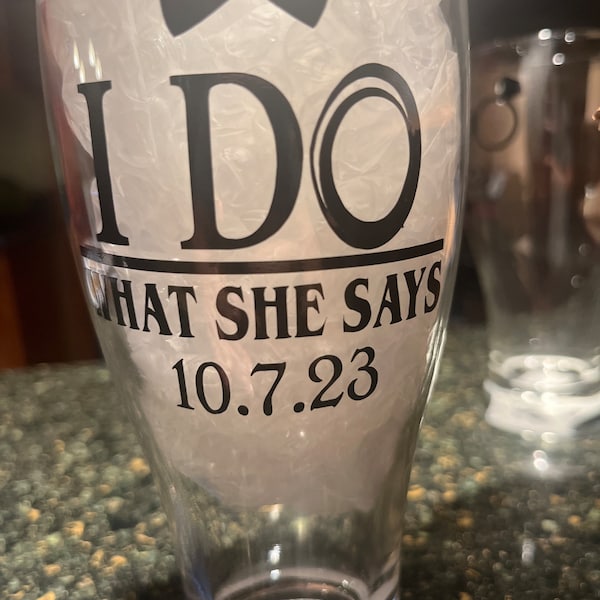 Personalized Wedding Gift for Couple, Bride and Groom Gift, I Do and I ...