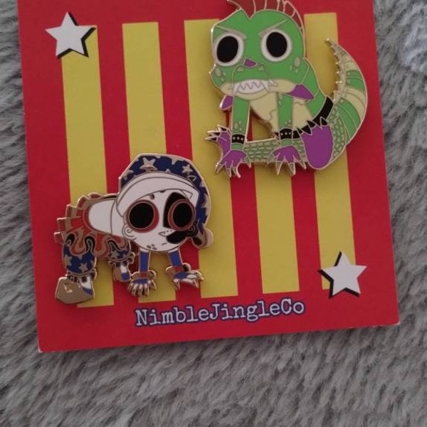 Goober Animatronic Enamel Pins! - Etsy