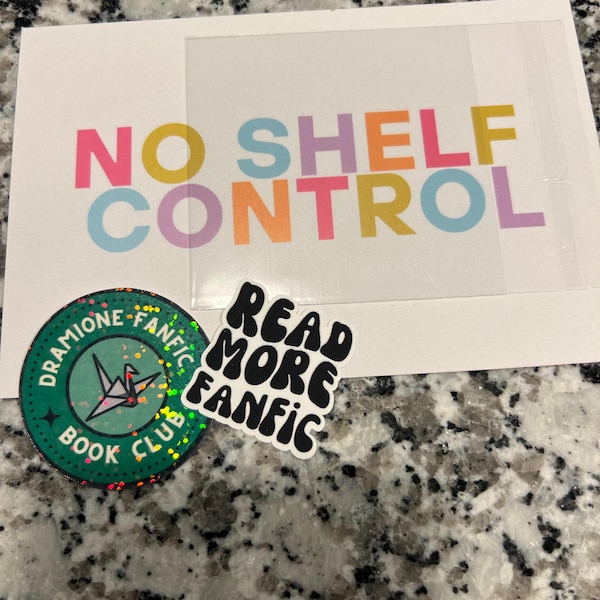 Dramione Sticker Fanfic AO3 Merch for Kindle Decor Bookish Inspired ...