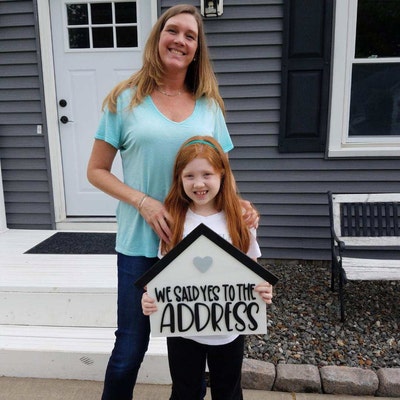 We Said Yes to the Address SVG FILE - Etsy