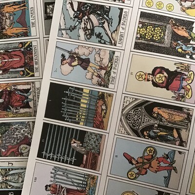 Gypsy Oracle Cards, Printable, Meanings, Spreads, How to Read, Sibylle ...