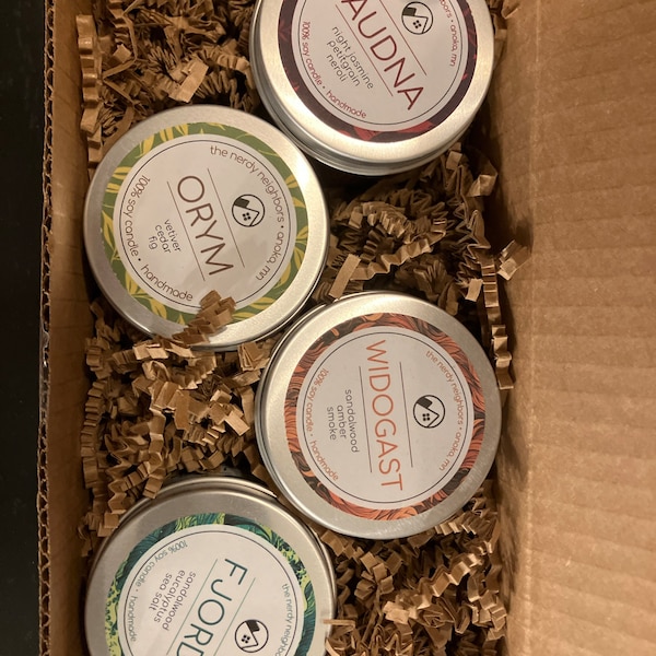 Mighty Nein Candles ⋄ Handmade ⋄ Critical Role Campaign 2 ⋄ D&D ⋄ ...