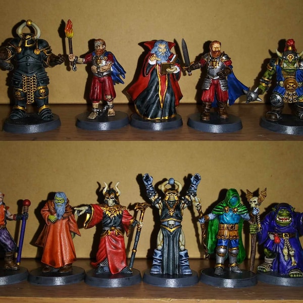 Heroquest Centerpiece Gargoyle Figure, Fully Assembled - Custom Print ...