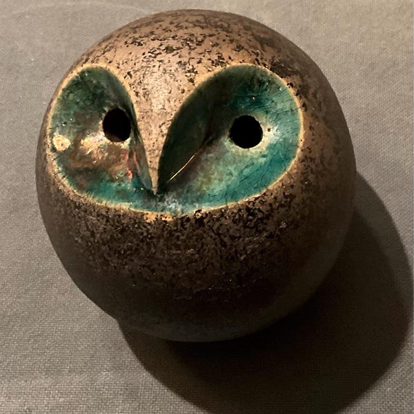 Ceramic Figurine Owl,owl-whistle,bird-whistle,blue,ocarina,ethnica ...