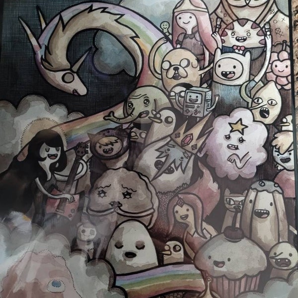 Adventure Time 8x10 Signed Print - Etsy