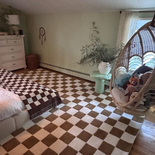 Leopard Pattern Rug Red & Blue Stunning Carpet Animal Print Rug for ...