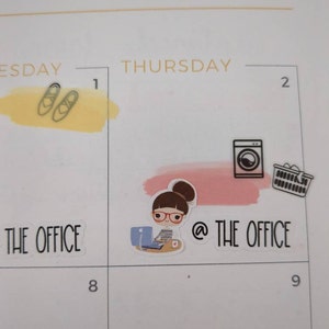 60 Clear PTO Stickers, Paid Time off Planner Stickers, Paid-time off ...