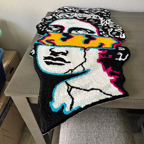 Fliqpy HTF Collection Rug, Skeleton Rug, Handmade Tufted Custom Rug ...