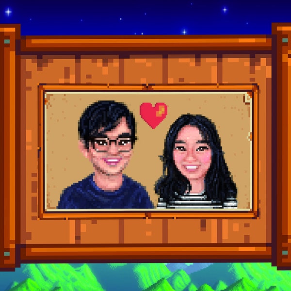 Stardew Valley Style Portrait, Pixel Art, Custom Pixel Profile Picture ...