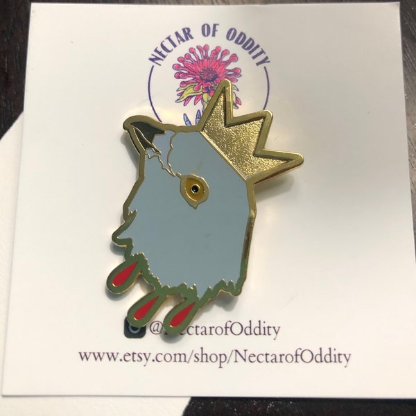 Hereditary Pigeon King Paimon Hard Enamel Pin - Etsy