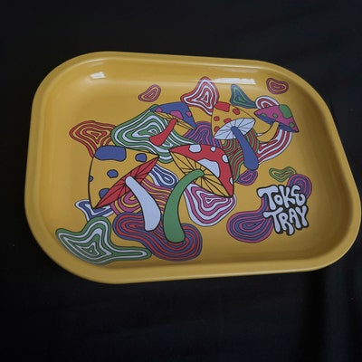 Trippy Nights Metal Rolling Tray Small 7 X 5.5 - Etsy