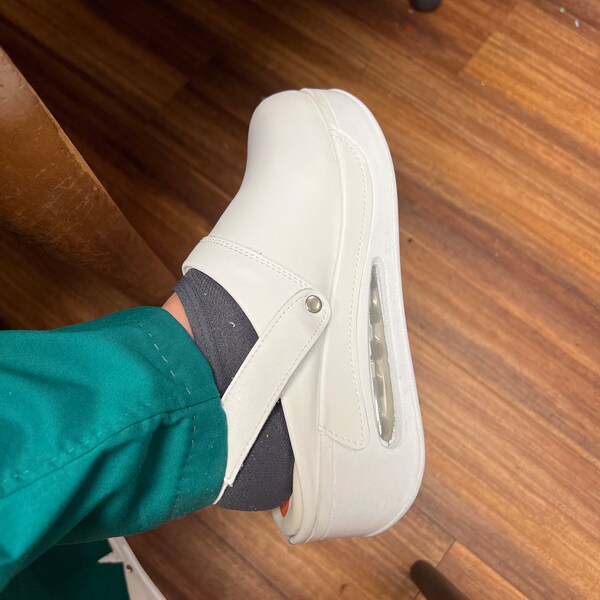 Dentist Leather Sneaker Clogs Nursing Shoes Supermax - Etsy UK