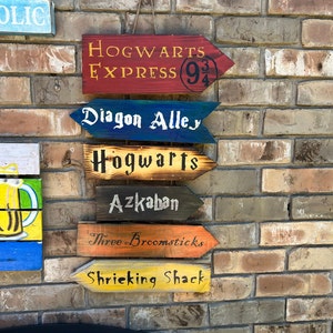 Wizarding World Sign - Etsy