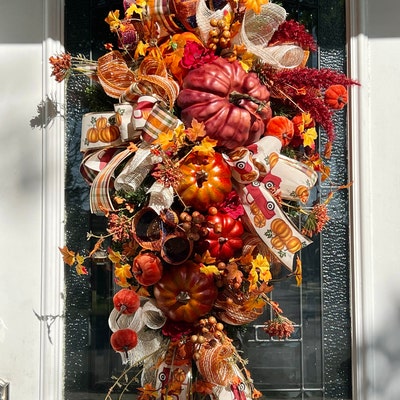 How to Video, How to Wreath, Wreath Tutorial, Autumn Wreath, Autumn ...