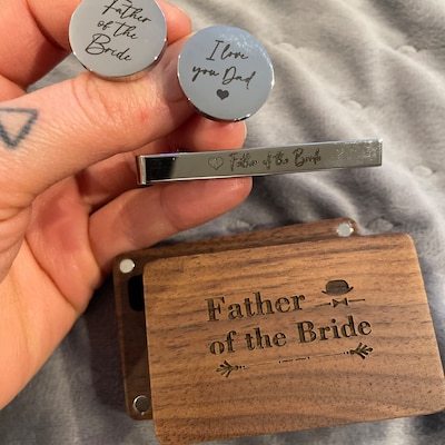 Personalised Engraved Groom Cufflinks, Lets Do This Cufflinks, Bride to ...