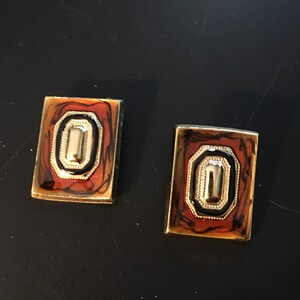 Vintage Dodd's Gold Toned Pin Brooch Tree With Blue Green - Etsy