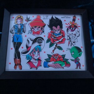 ALIENS Traditional Tattoo Flash Sheet - Etsy