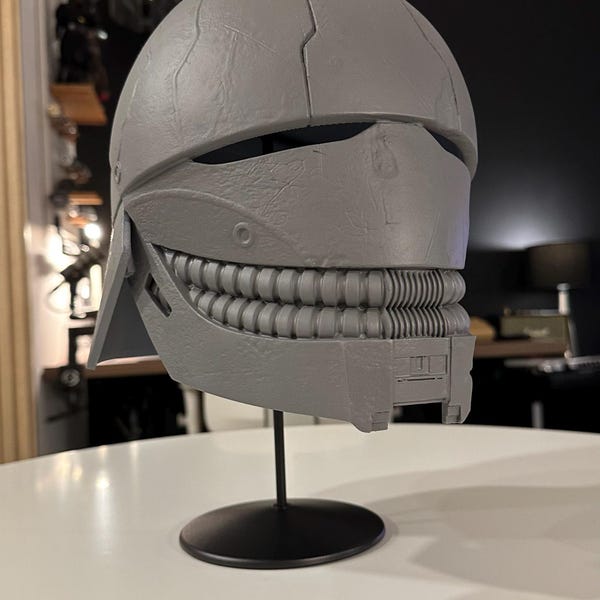 Helldivers 2 Exterminator Inspired Helmet Cosplay 3D Printed Raw DIY ...