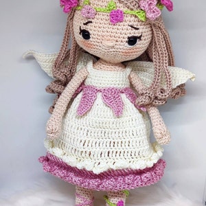 Fairy Girl Lila English Pattern - Etsy