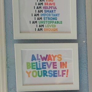 We Can Do Hard Things Classroom Decor Positive Classroom | Etsy