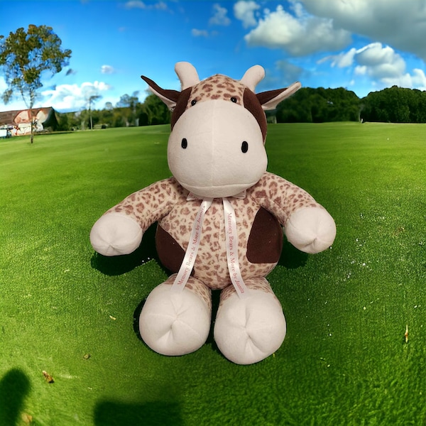 Mootilda Cow PDF Sewing Pattern 19" Plush Stuffed Animal Weighted ...