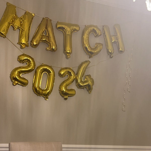 Match Day Party Decorations, Matching Residency 2025 Party Decor, Match ...