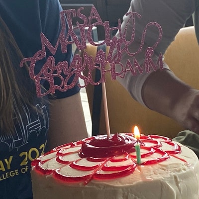 Match Day Cake Topper-doctor Graduation Gift-custom Dr. Cake Topper ...