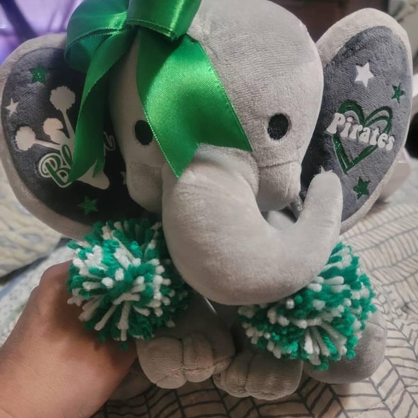 Team Spirit Elephant - Color Options - Cheer Big Little Gift ...