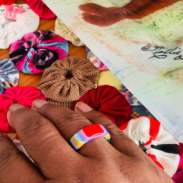 Sobral Classicos Quadrado Clear Square Artist Made Statement Ring - Etsy