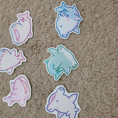 Kawaii Japanese 2 Stickers Cute Japan Pastel Pink - Etsy