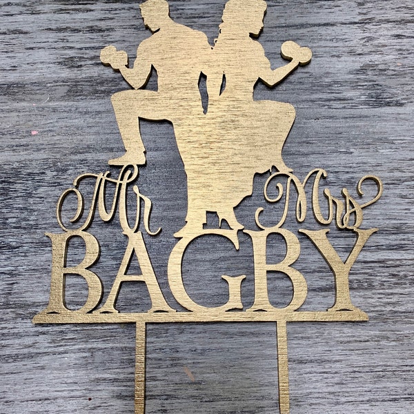 Crossfit Wedding Cake Topper, Gym Cake Topper, Fitness Wedding Cake ...