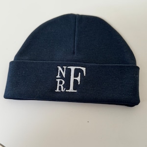 Monogrammed Newborn Baby Hat Embroidered Newborn Baby Hat Baby Hat ...